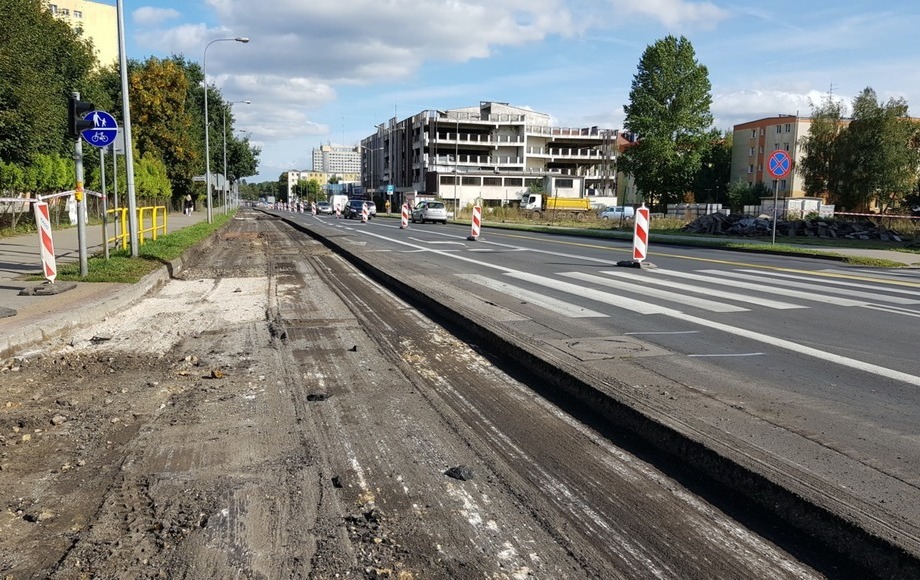 Ruszyła przebudowa alei Wojska Polskiego - UM Piła